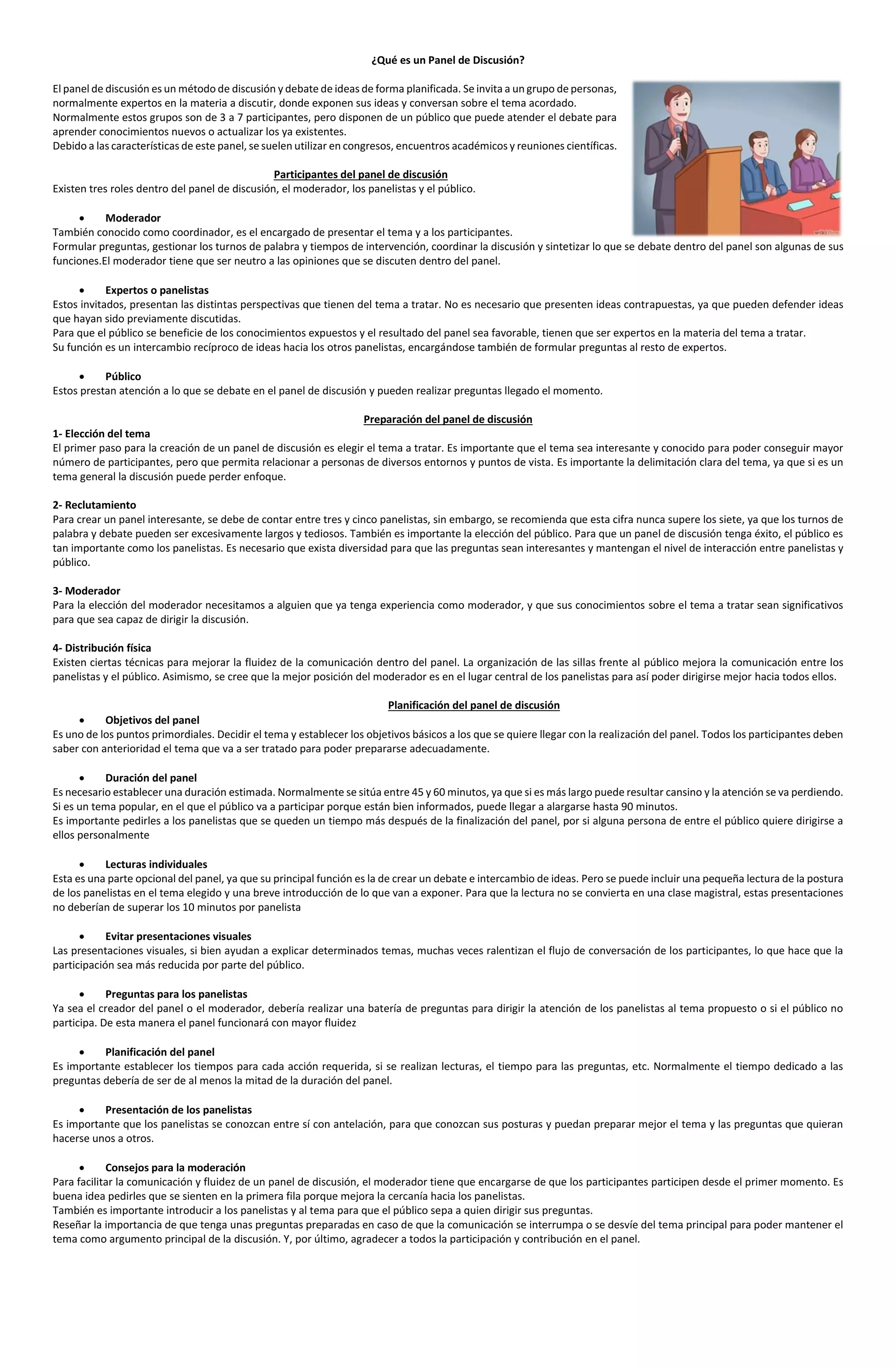 Qué es un Panel de Discusión.pdf