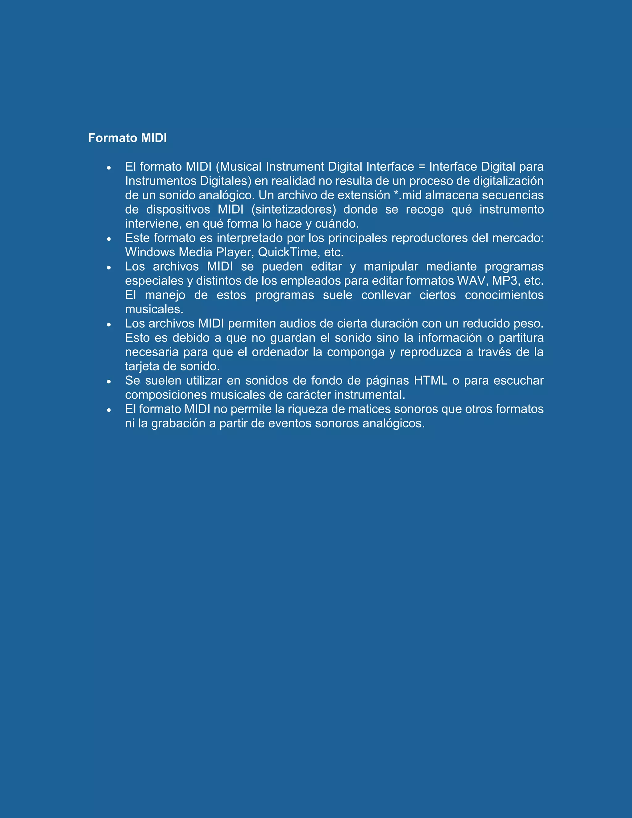Qué es un sistema de audio y tipos | PDF