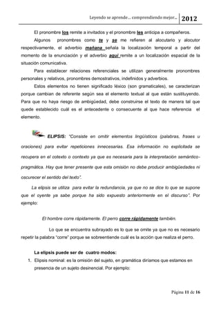 Qué es un texto coherencia y cohesión | PDF