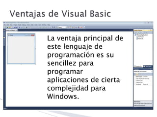 Qué es visual basic | PPTX