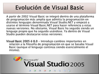 Qué es visual basic | PPT
