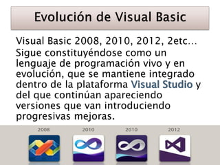 Qué es visual basic | PPT