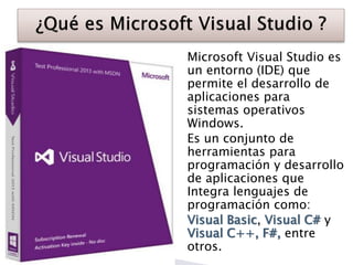 Qué es visual basic | PPT