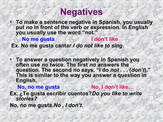 Que te gusta hacer- What do you like to do? | PPT