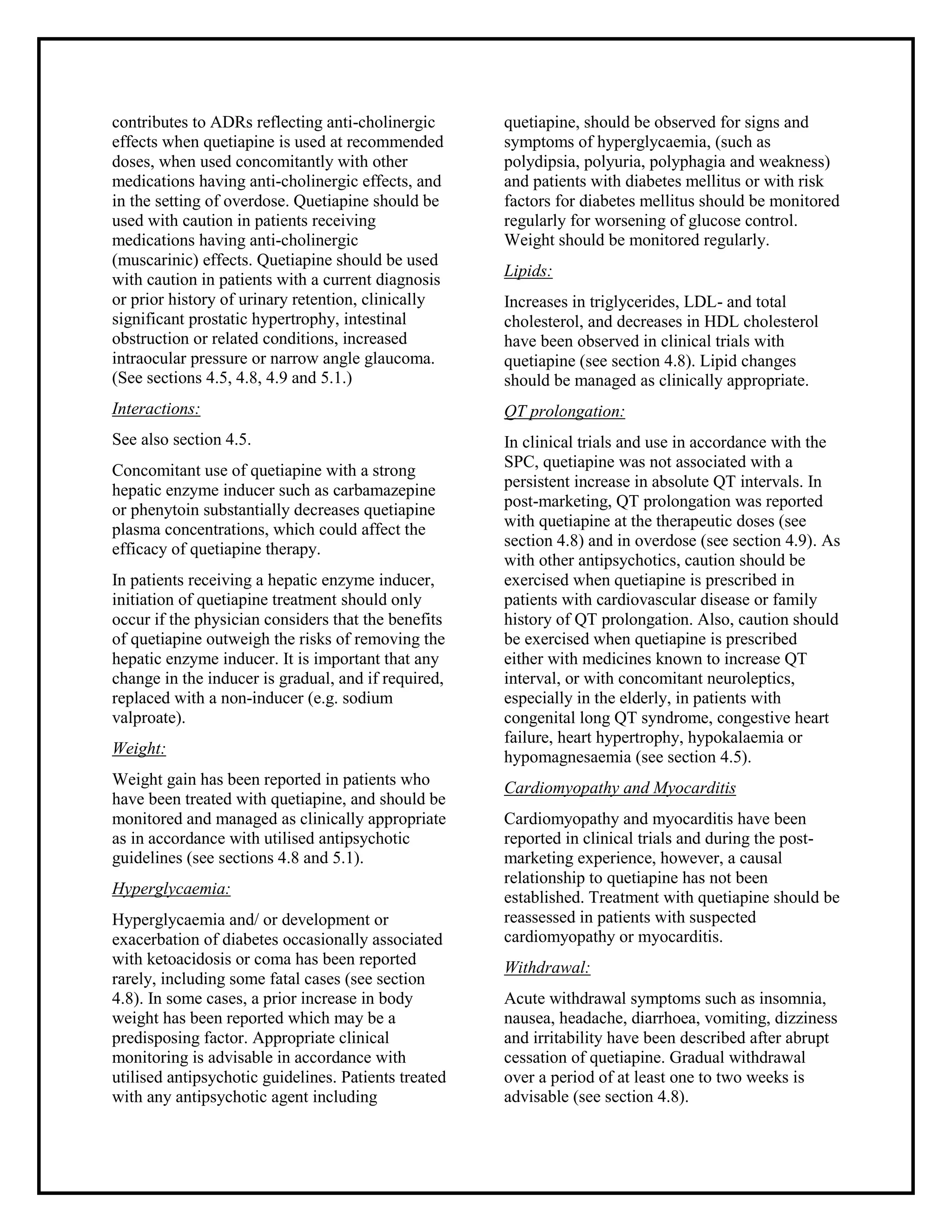 Quetiapine 25mg film coated tablets smpc- taj pharmaceuticals | PDF