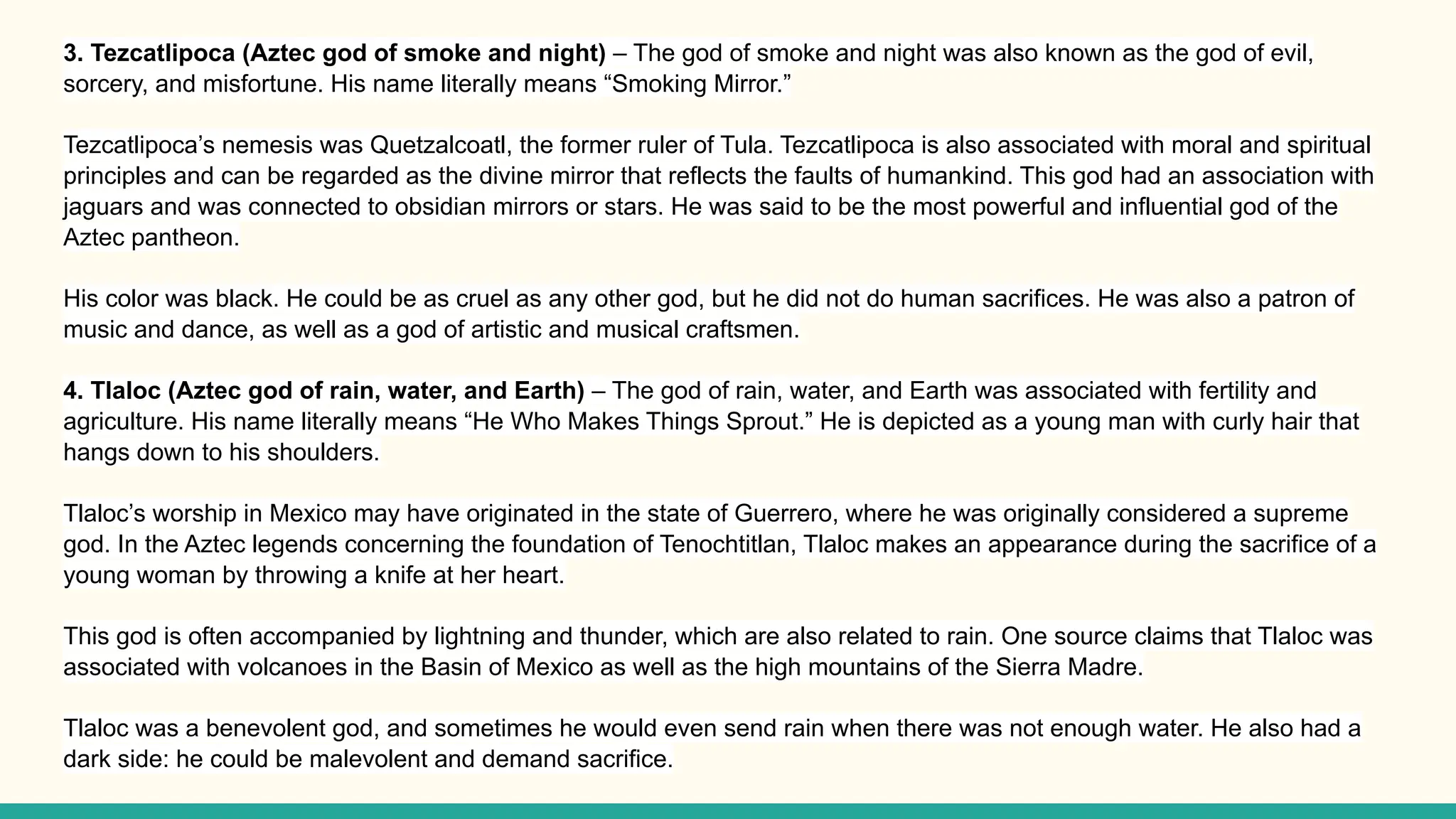 Quetzalcoatl and the Aztec Gods - pdf.. | PDF