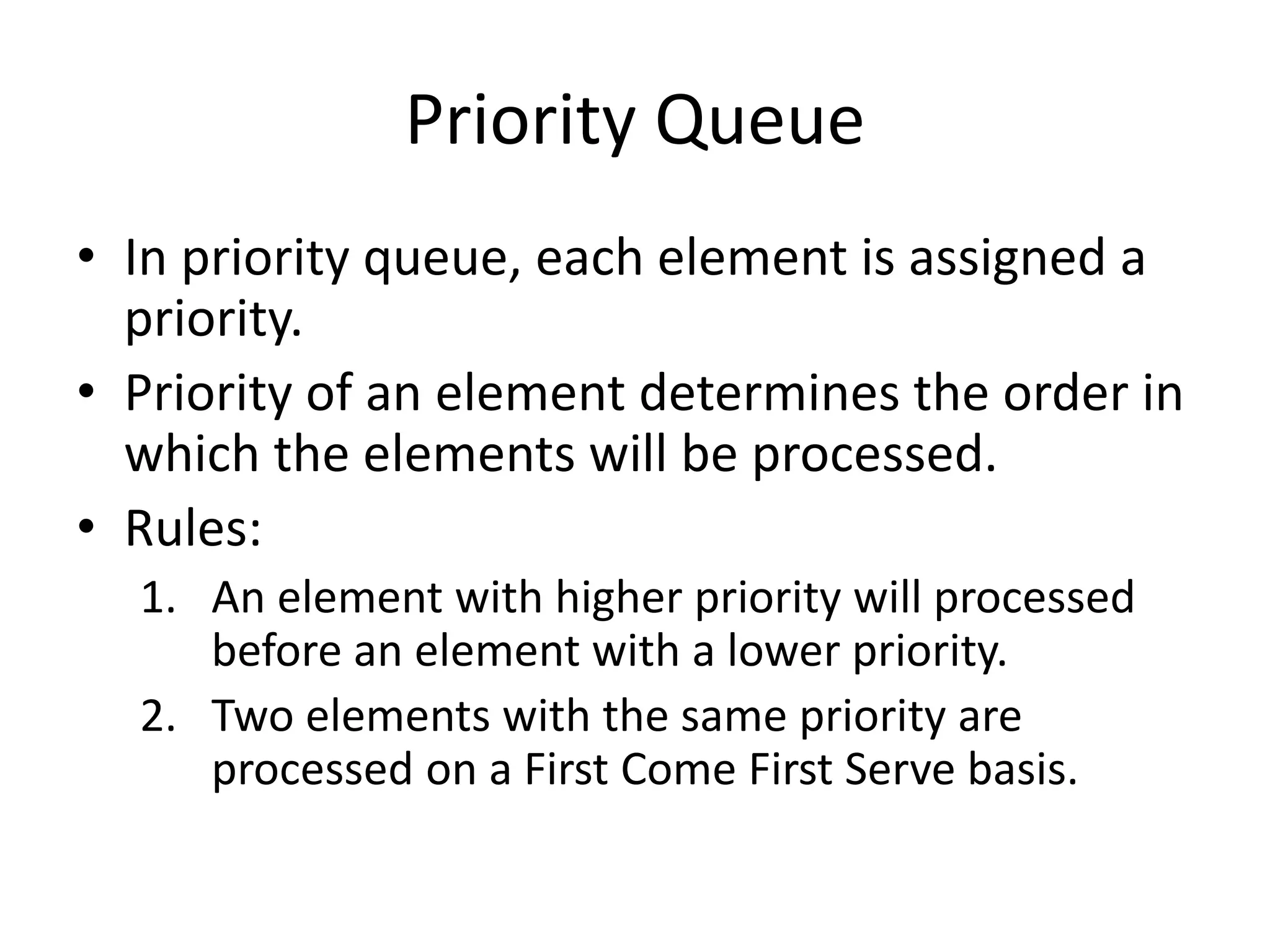 Queue in Data Structure | PPTX