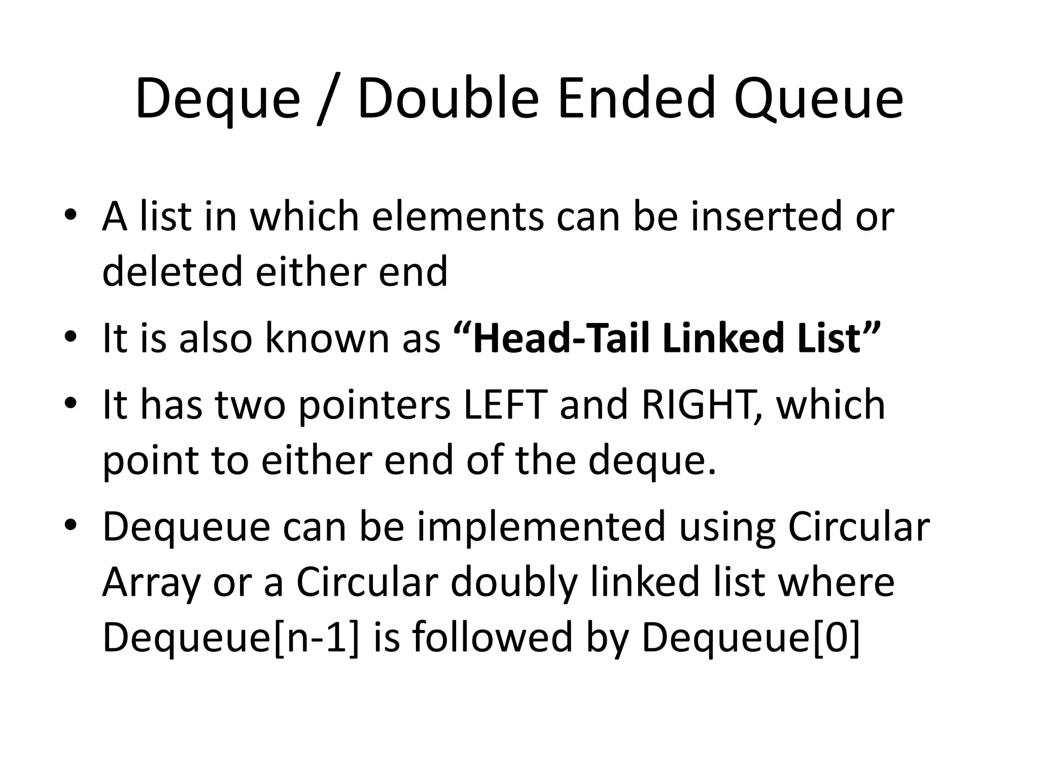 Queue in Data Structure | PPTX