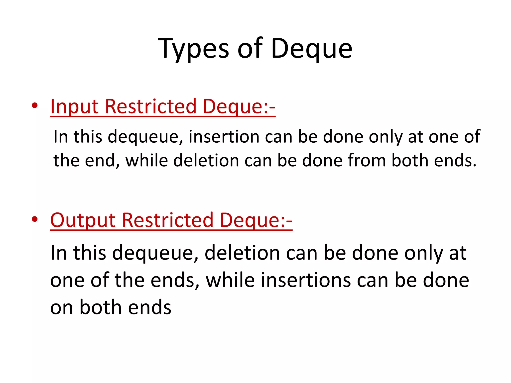 Queue in Data Structure | PPTX