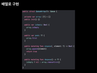Queue in swift | PPT