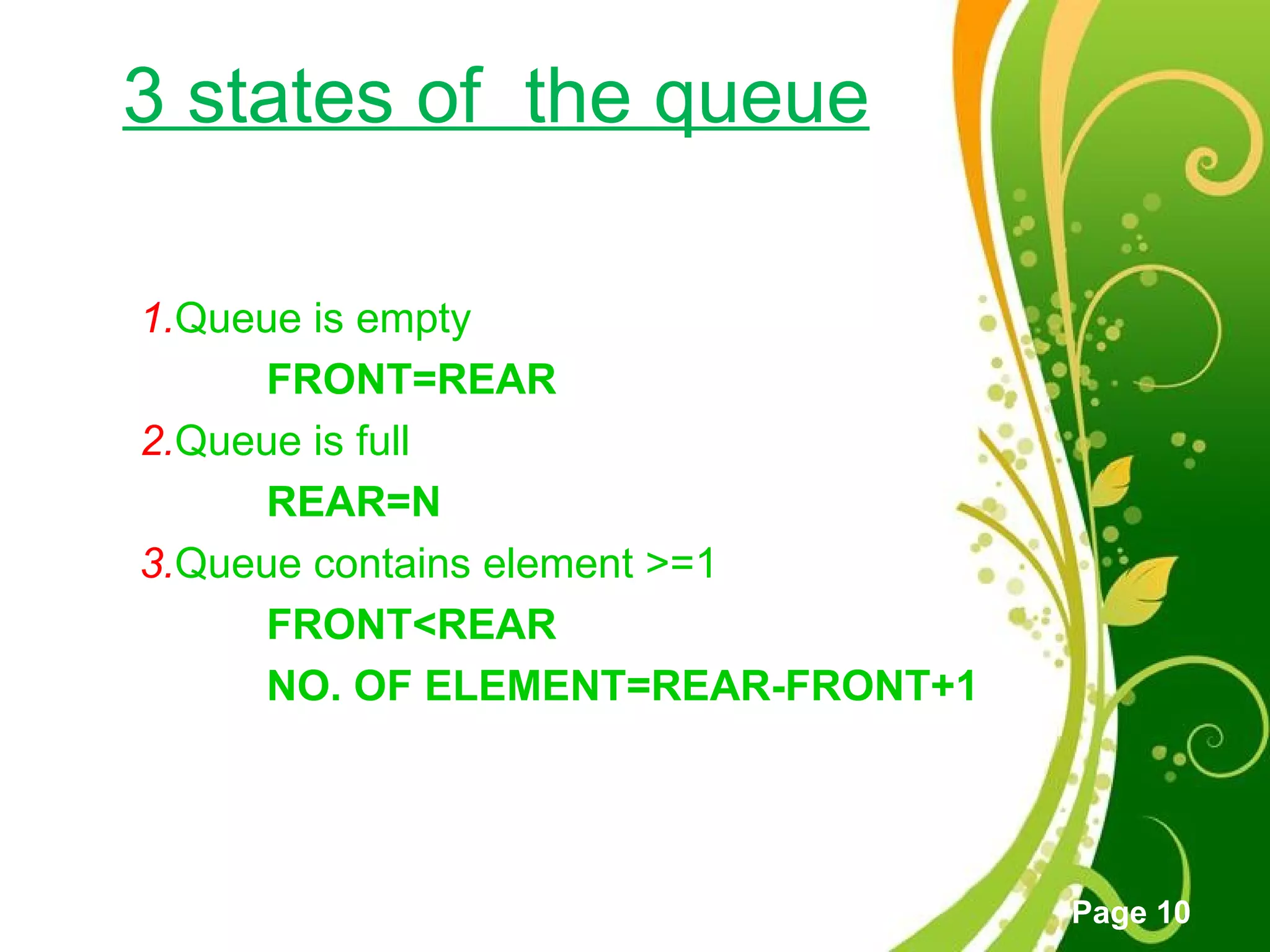 Queue Data Structure Ppt 