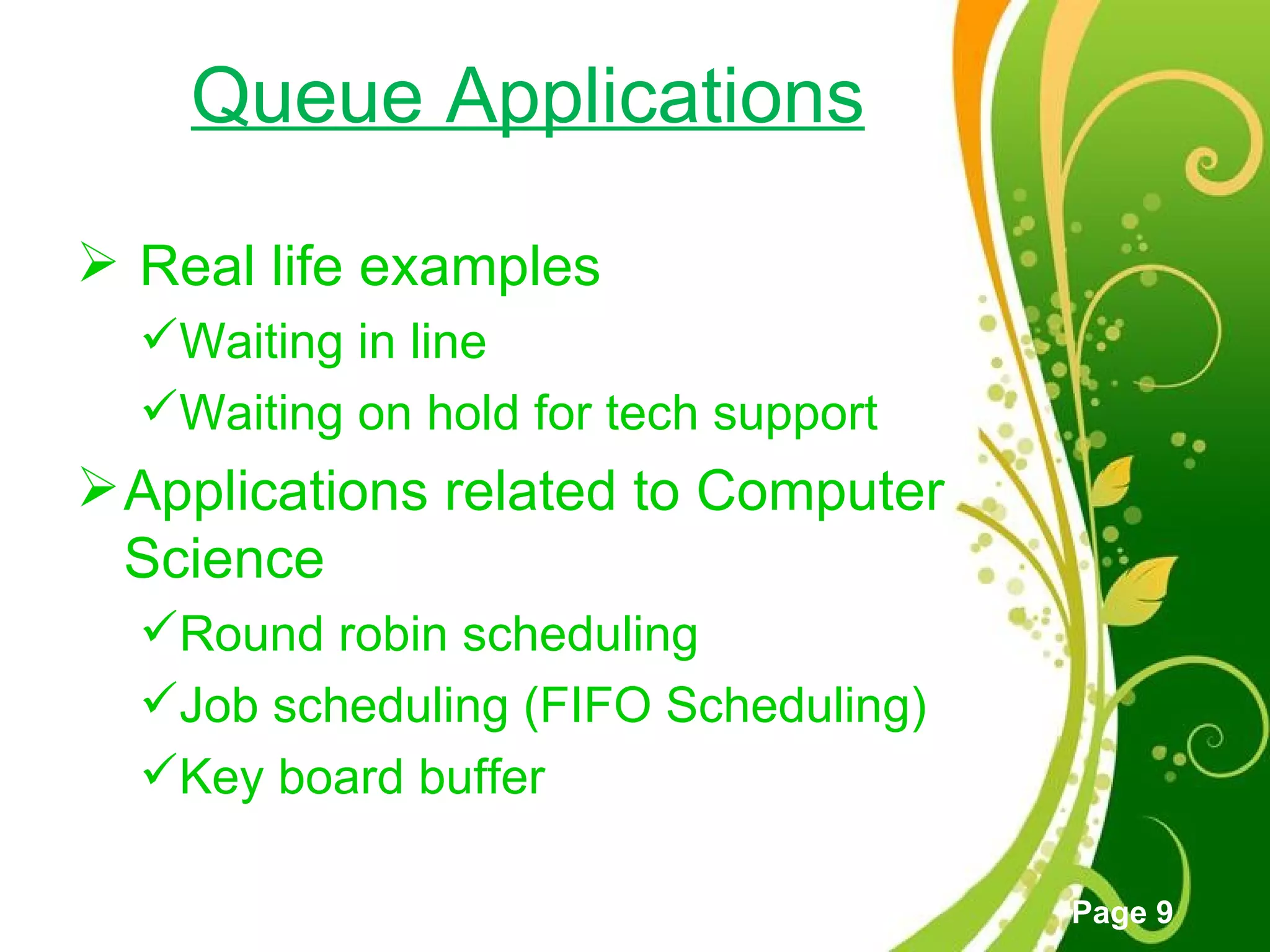 Queue Data Structure Ppt