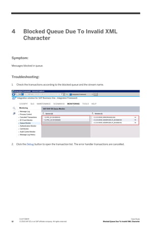 Queue blocked issue case study final edition | PDF