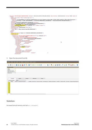 Queue blocked issue case study final edition | PDF