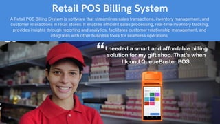 QueueBuster POS Billing System. [pdf] | PDF | Retail Industry | Industries