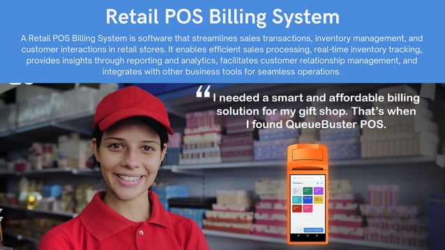 QueueBuster POS Billing System. [pdf] | PDF | Retail Industry | Industries