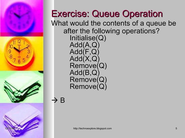 Queue Data Structure | PPT