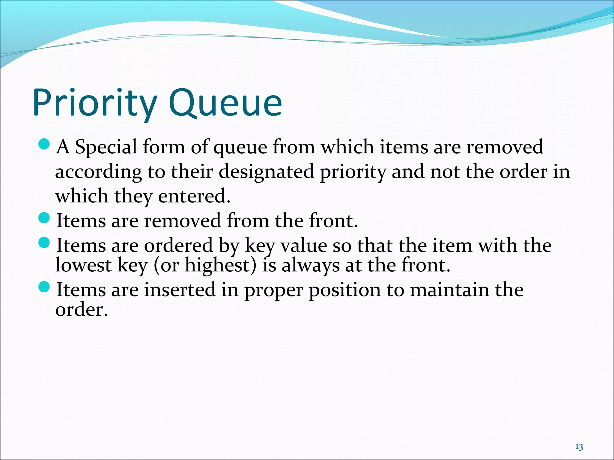 Queue Data Structure | PPT