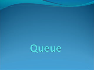 Queue Data Structure | PPT