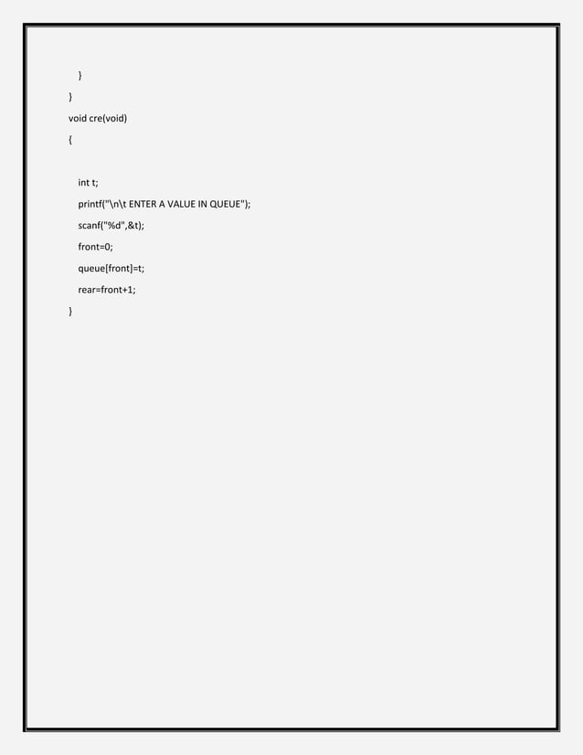 Queue in C, Queue Real Life of Example | PDF | Programming Languages ...
