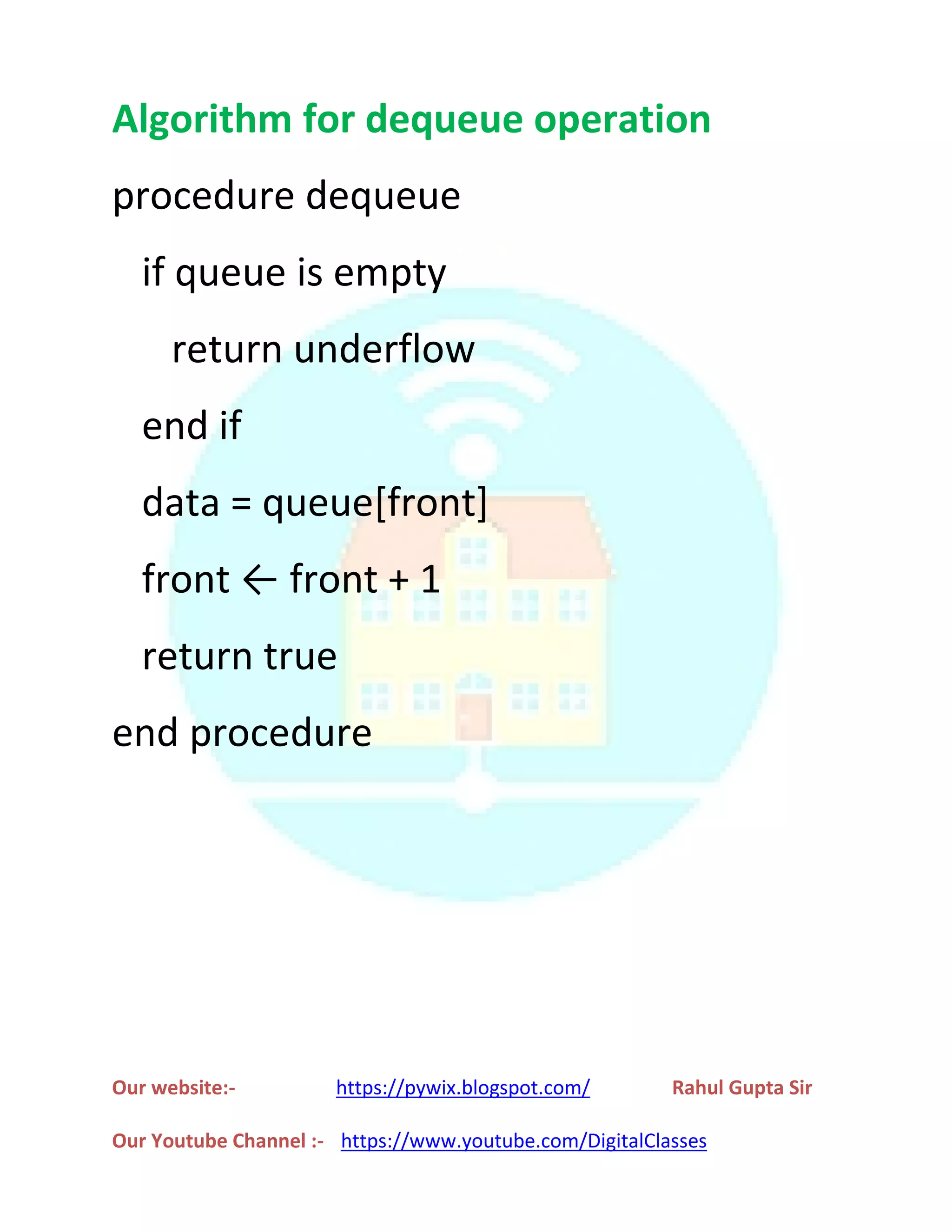 Queue In Data Structure Pdf 1755