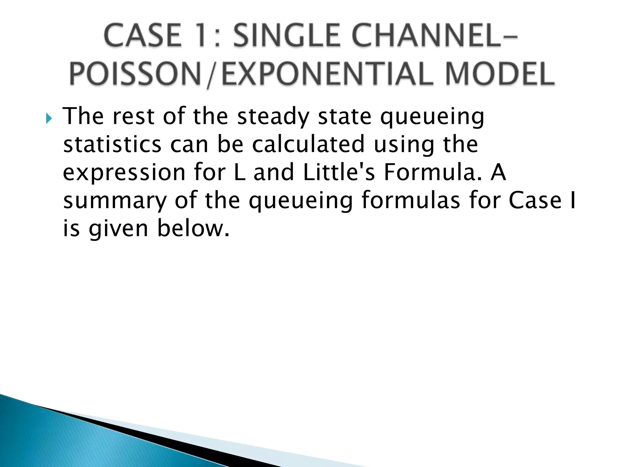 Queueing theory | PPTX