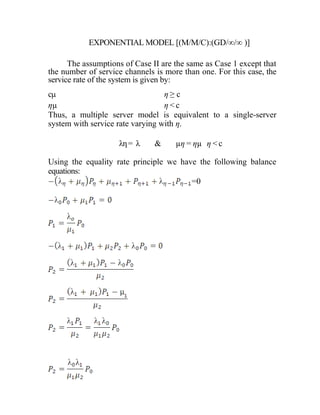 Queueing theory | DOC