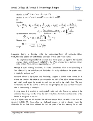 Queueing theory | DOCX | Computer Networking | Computing
