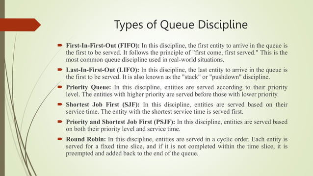 Queueing Theory.pptx | Computing | Technology & Computing