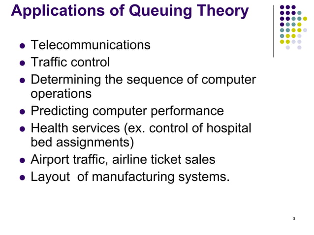 Queueing Theory.pptx | Technology & Computing