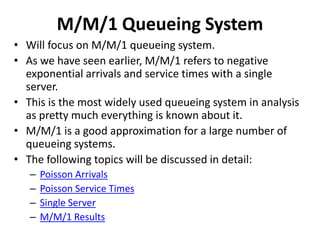 Queueing theory basics | PPT
