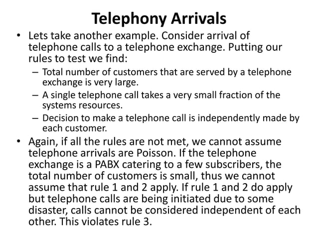 Queueing theory basics | PPT | Computer Networking | Computing