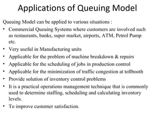 Queuing Theory by Dr. B. J. Mohite | PPT
