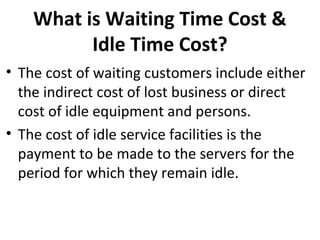 Queuing Theory by Dr. B. J. Mohite | PPT