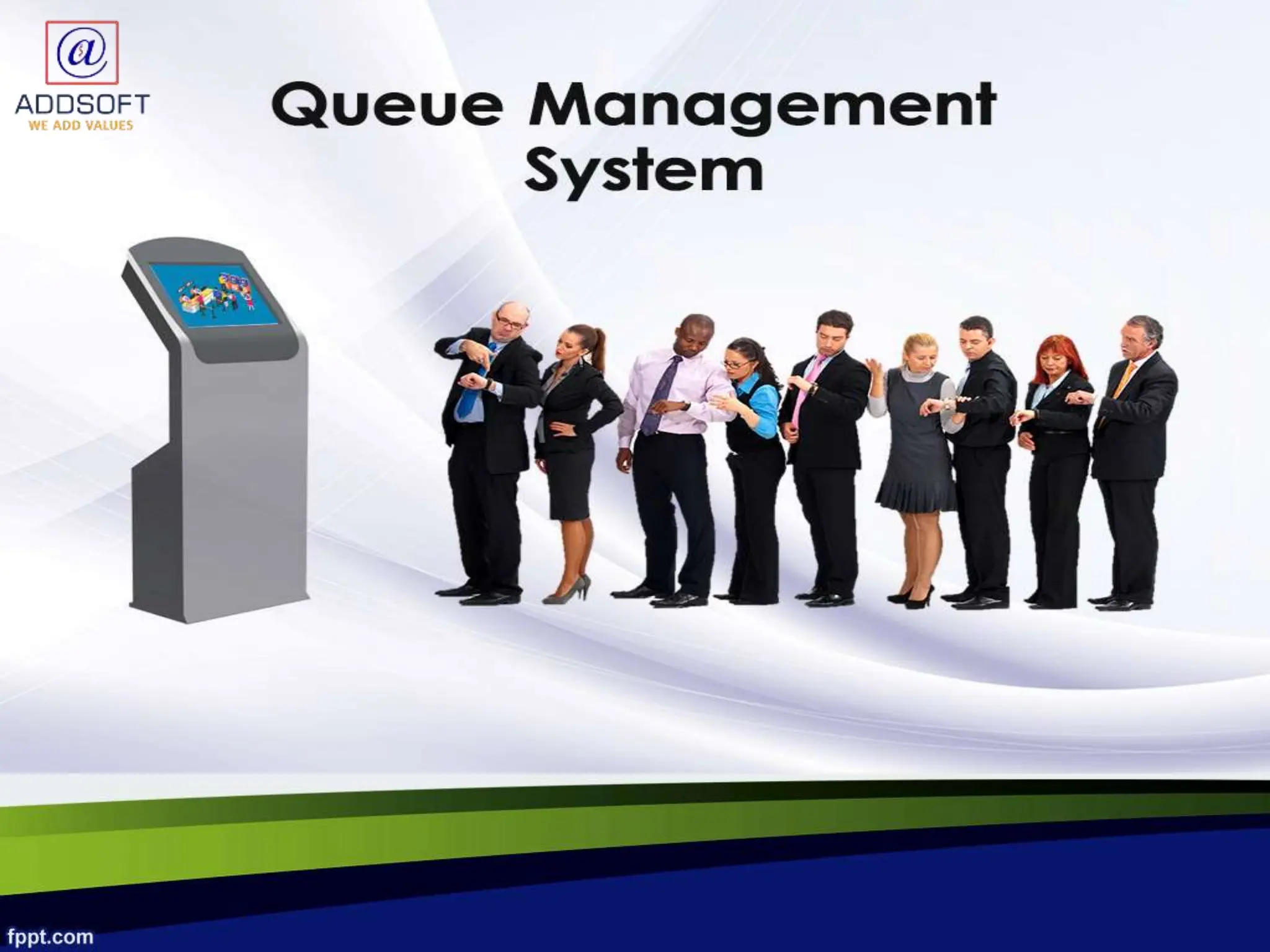 Queue Management System Ppt Computing Technology And Computing
