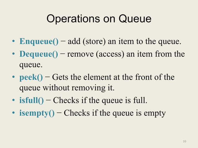 Queue ppt | PPTX