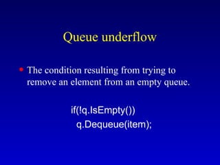 Queues - Data structure and algorithm.ppt | Free Download