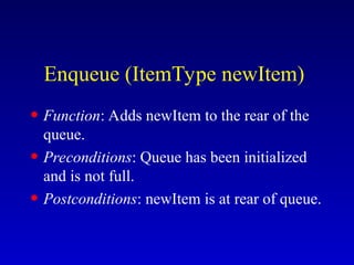 Queues - Data structure and algorithm.ppt