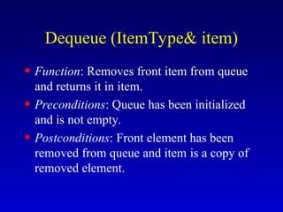 Queues - Data structure and algorithm.ppt