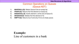 A Queue Data Structure is a fundamental concept .pptx