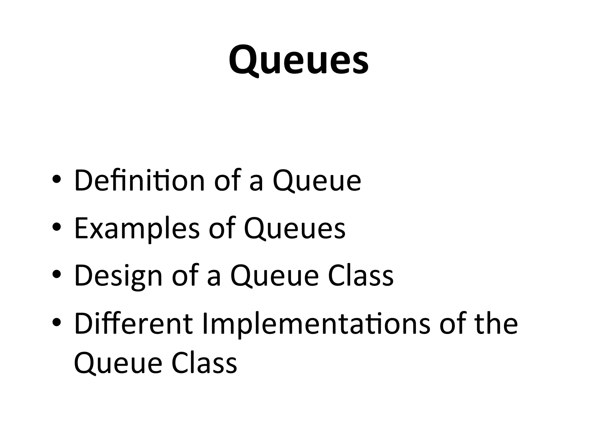 Queue Adt For Data Structure For Computer Pdf Programming Languages Computing