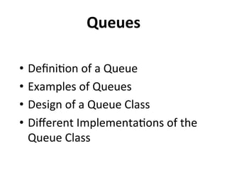 Queue ADT for data structure for computer | PDF | Programming Languages | Computing