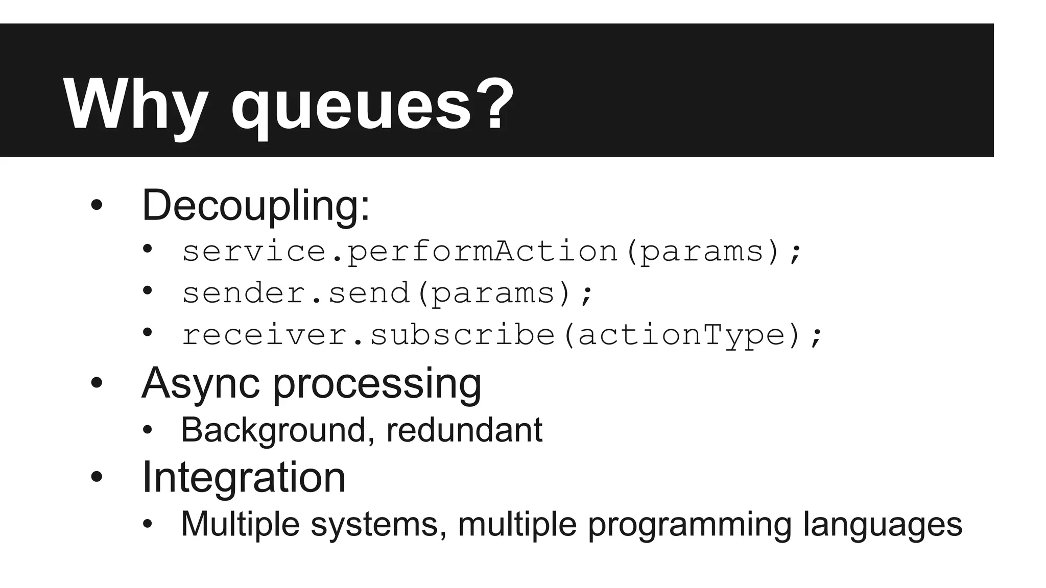 Overview of Message Queues | PPT
