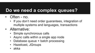 Overview of Message Queues | PPT