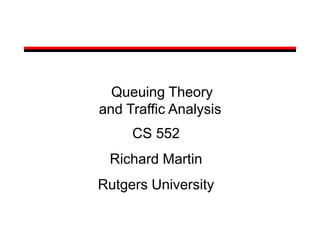 Queuing theory and traffic analysis in depth | PPT | Physics | Science