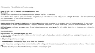 Queuing in the #photocopying room | PPT