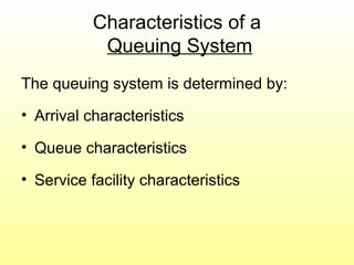 Queuing model | PPT