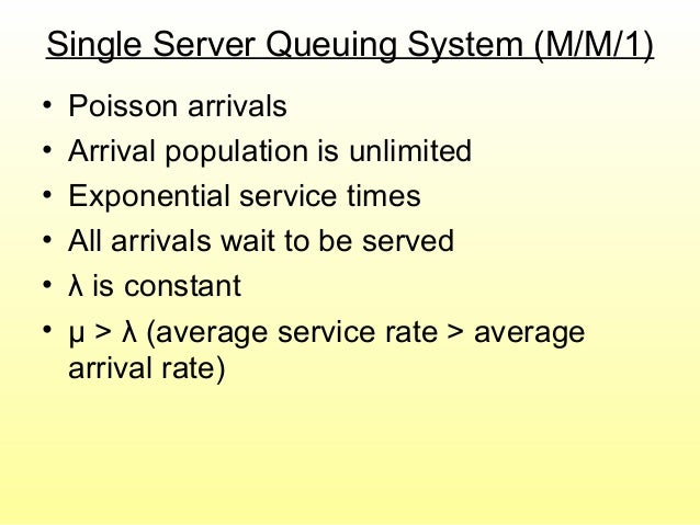 Queuing Model 