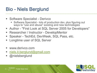 Queuing Sql Server: Utilise queues to increase performance in SQL Server | PPTX