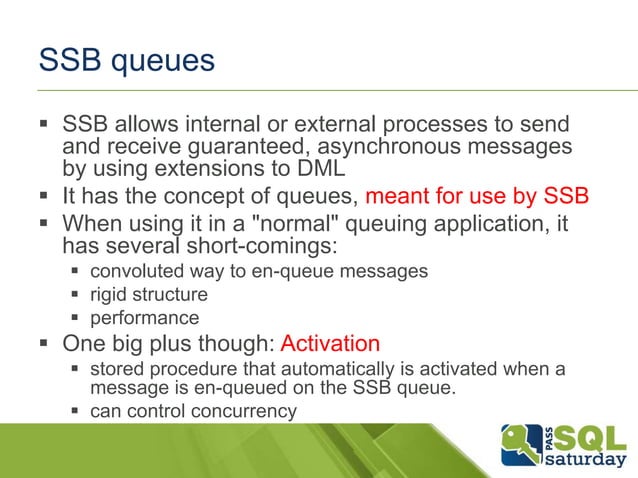 Queuing Sql Server: Utilise queues to increase performance in SQL ...